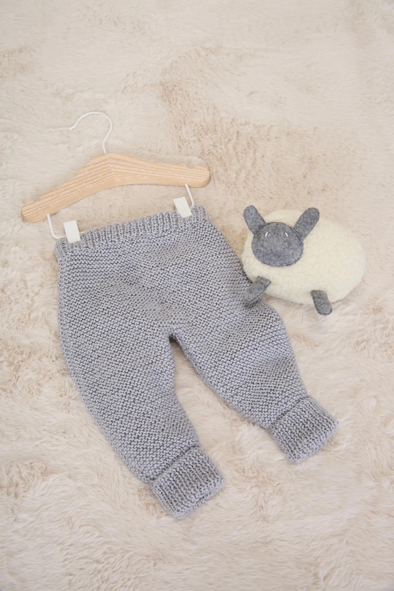 Pantalon point mousse revers Illoan – Bergère de France Canada
